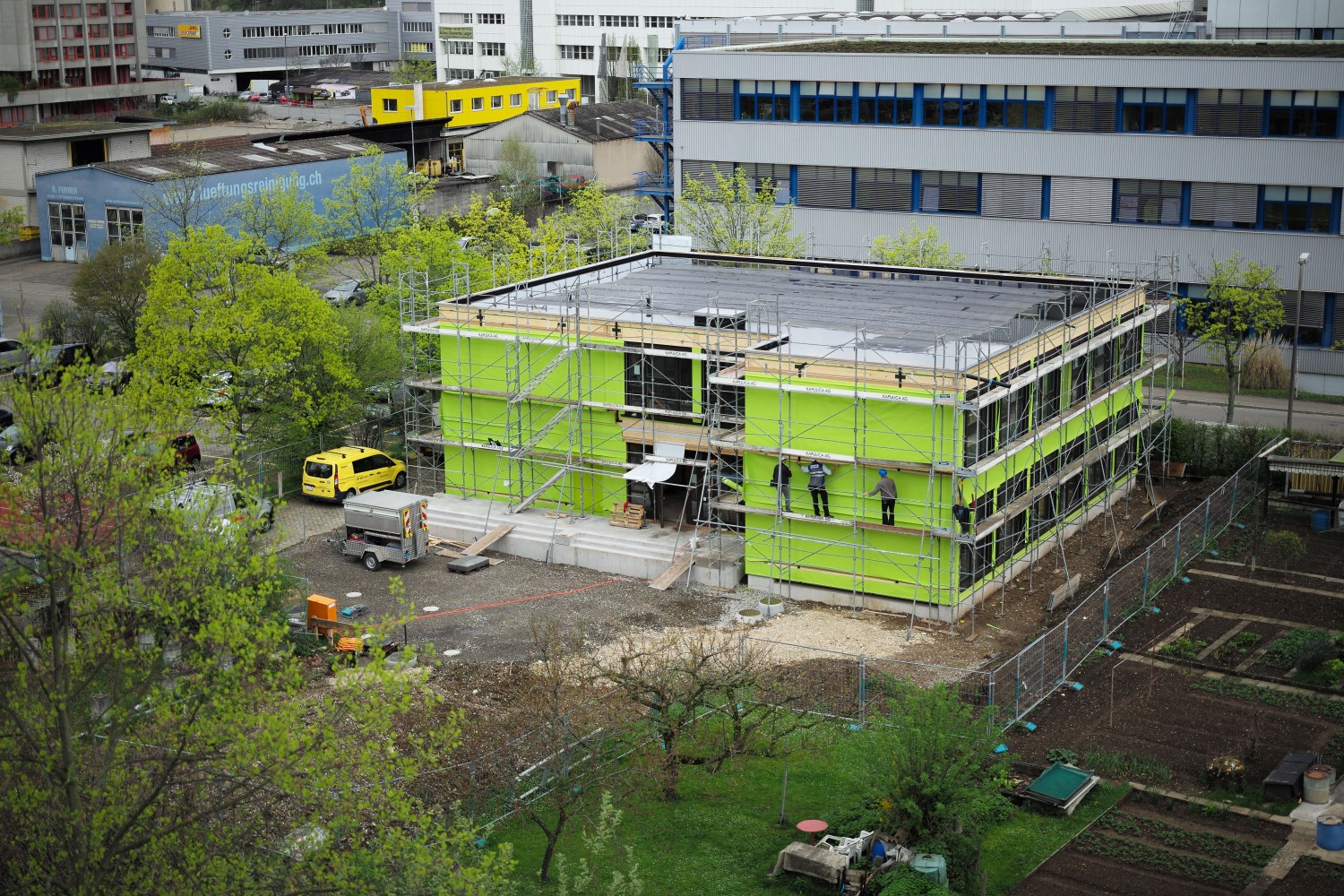 Ein Haus für die Bildung – Gym Muttenz Entfalter